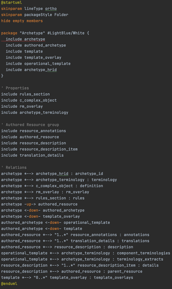Generating UML diagrams from specifications - Specifications - openEHR Generating UML diagrams from specifications - Specifications - openEHR